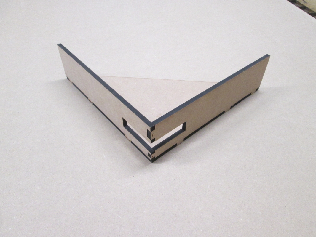 Internal Corner Triangle | White Rose Modelworks